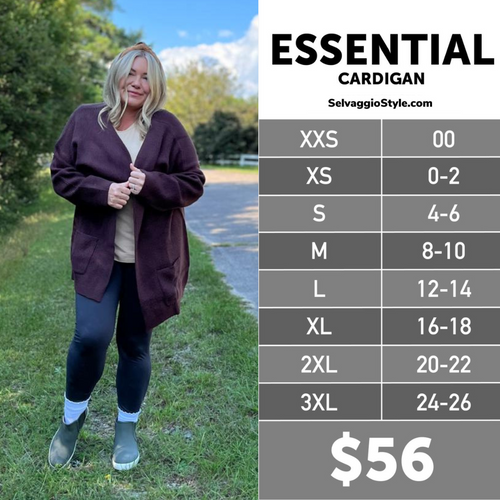LuLaRoe Essential Cardigan – Selvaggio Style