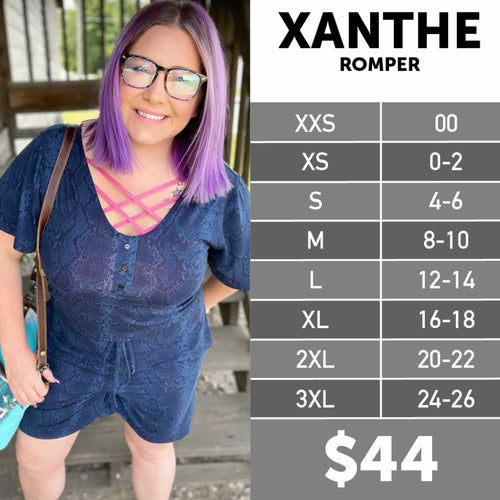 The LuLaRoe Xanthe Romper – Selvaggio Style